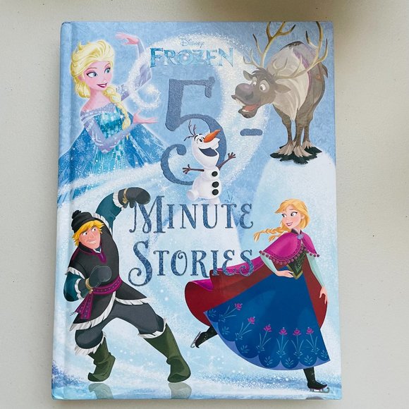 Disney | Other | Disney Frozen 5minute Stories Hardcover Book 25 Like ...